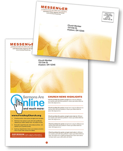 How to use the back page of your church newsletter to attract readers