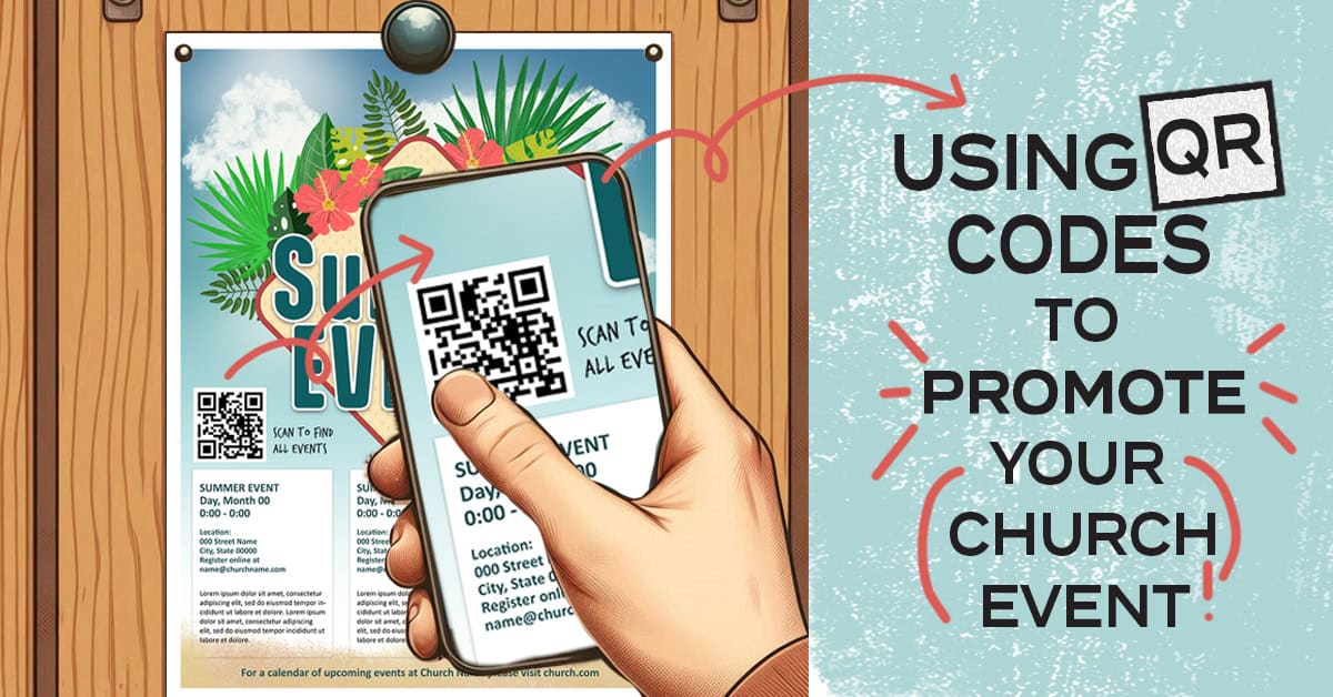 Use QR codes to promote church events | ChurchArt Online Blog