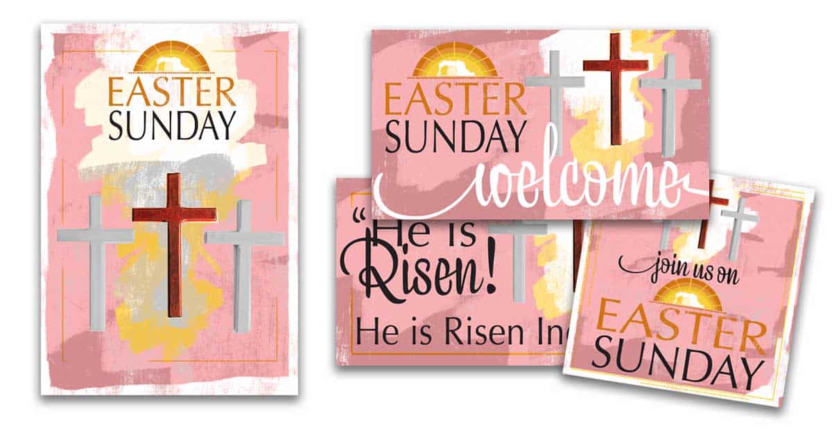 Easter Bulletins for Church | Resurrection Worship Designs